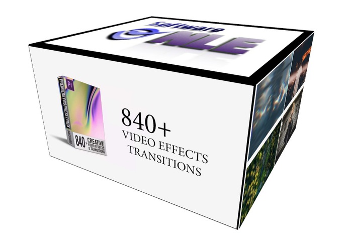 840 Efectos Creativos & Transiciones Para Premiere