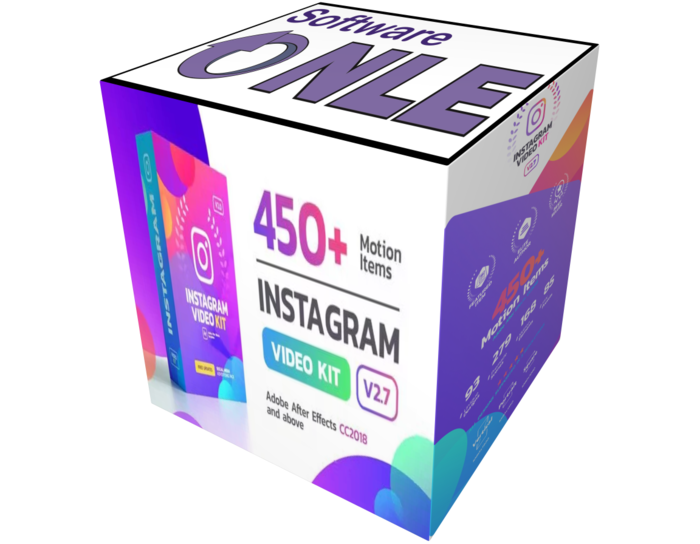 Instagram Video Kit 450 Efectos para After Effects :: Softnle ...